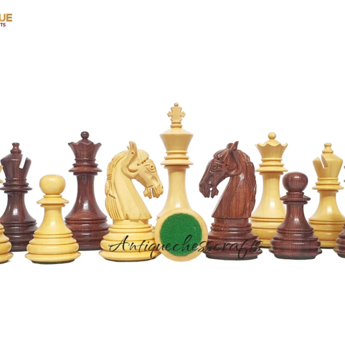 1830 Dublin Style Reproduced Historical Chess Set – 3.75″ King Height ...
