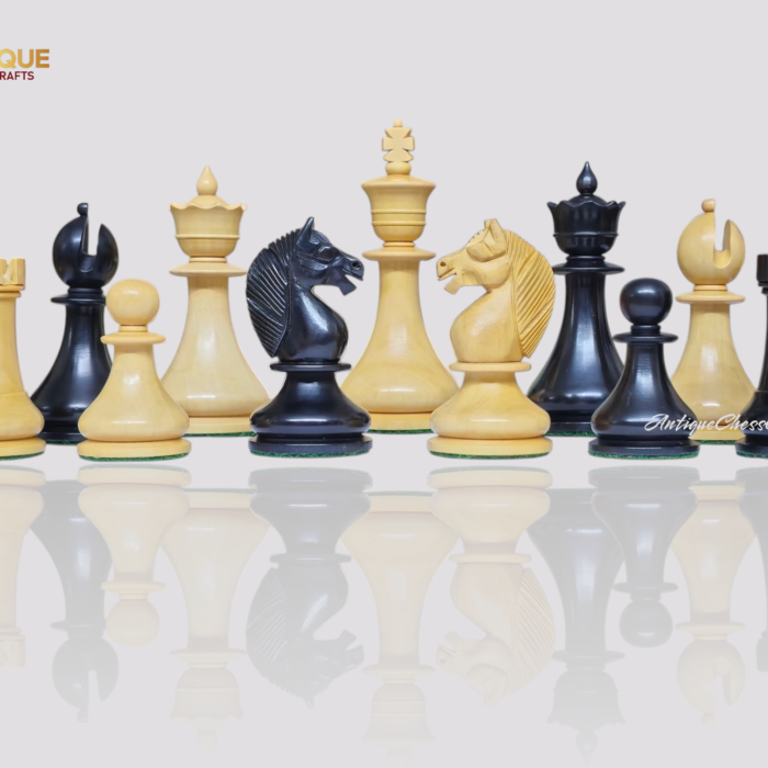 1830 Dublin Style Reproduced Historical Chess Set – 3.75″ King Height ...