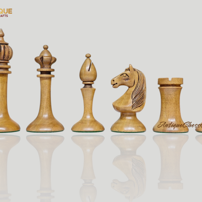 1830 Dublin Style Reproduced Historical Chess Set – 3.75″ King Height ...